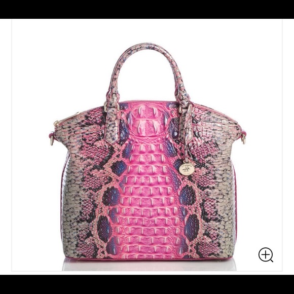 Brahmin | Bags | Brahmin Duxbury Pink Cobra | Poshmark